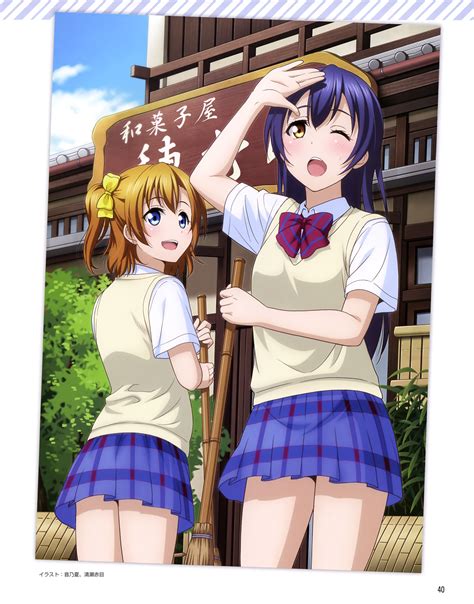 Love Live School Idol Project Umi Sonoda Honoka Kosaka Minitokyo