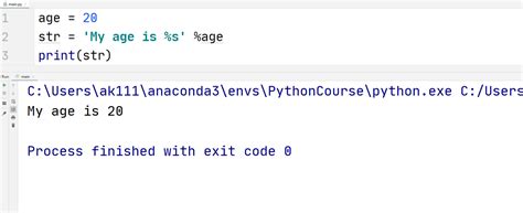 python string formatting — tutorialbrain