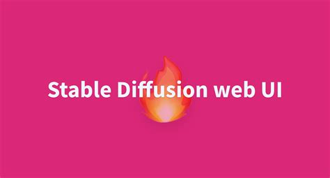 Stable Diffusion Web UI A Hugging Face Space By Maihua Cf