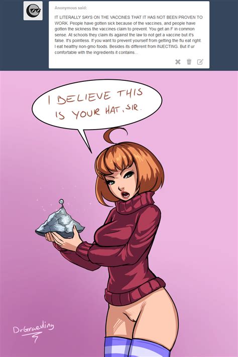 Rule 34 Ahoge Bottomless Brown Hair Dr Graevling English Female Green Eyes Highres Lipstick
