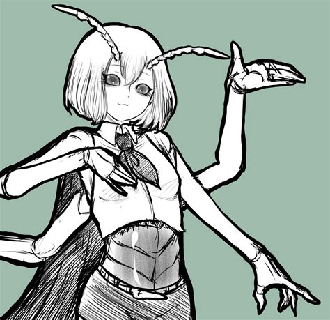 Insect Girl Monster Girl Art Girl Art Monster Girl Anime Anime Fandoms