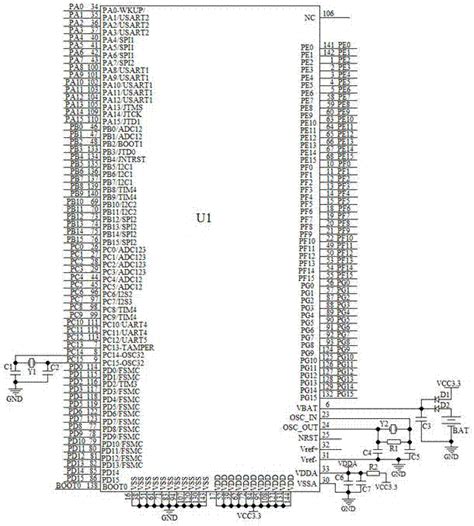 一种基于stm32的实验室智能门禁考勤系统的制作方法