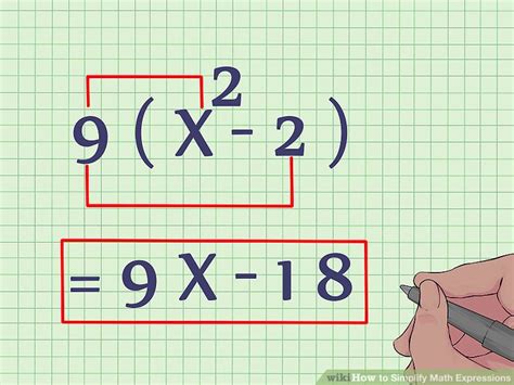 how to simplify math expressions 13 steps with pictures