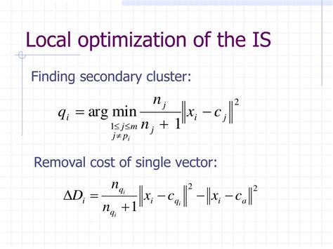 ppt iterative shrinking method for generating clustering powerpoint presentation id 3519659