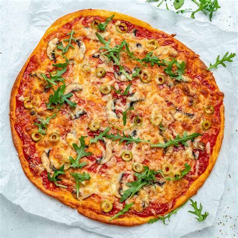 4 Ingredients Low Carb Pizza Crust Healthy Fitness Meals