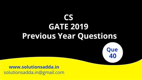 engg maths graph theory cs gate pyqs gate 2019 solutions solutions adda q40 gate