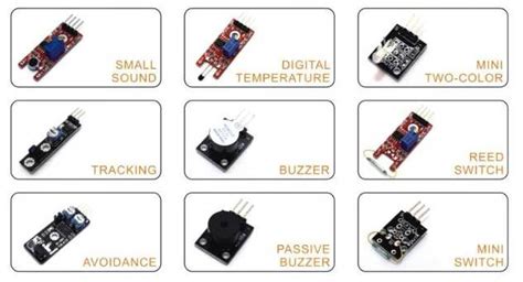 Top 100 All Arduino Kit Components List Arduino Sensor List SM Tech
