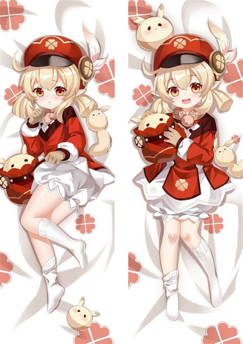Genshin Impact Klee Dakimakura Anime Hugging Body Pillow Cover Case 150x50cm Etsy