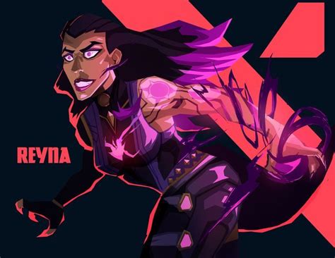 Reyna Valorant Fanart Ian Cortes On Artstation Fan Art Artwork Anime