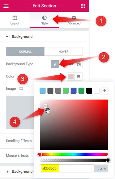 Elementor How To Change Background Color Easily Element How