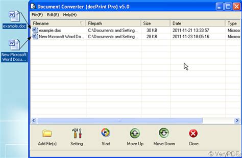 How To Convert Doc To Postscript Using Document Converter VeryPDF