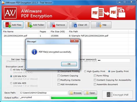 pdf data encryption software free download and review