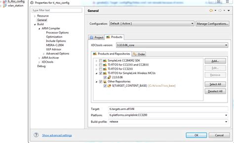 CCS CC3200 LAUNCHXL Unable To Execute The Basic Example Programs In