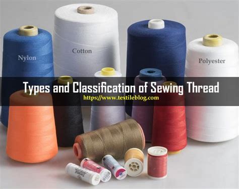 Sewing Thread Types Chart