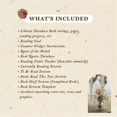 Notion Reading Tracker Template Books Tracker Notion Etsy