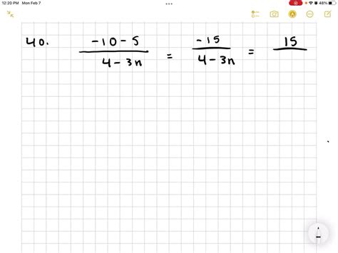 solved perform each indicated operation simplify if possible 10 3 n 4 5 4 3 n