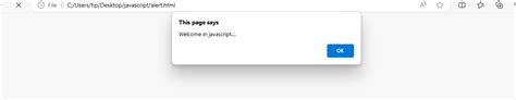 Popup Boxes In JavaScript Javascript