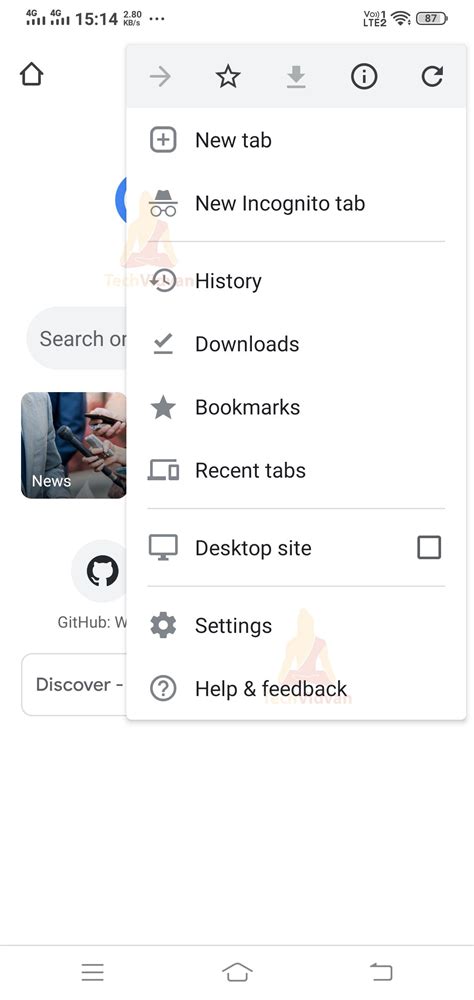 android menu types implementation and examples techvidvan