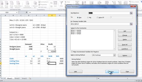 cik tanpa nama non linear programming by excel [step by step]