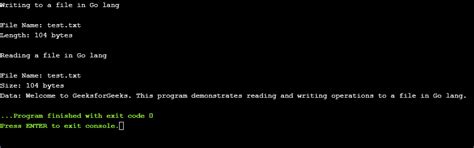 ¿cómo leer y escribir los archivos en golang barcelona geeks