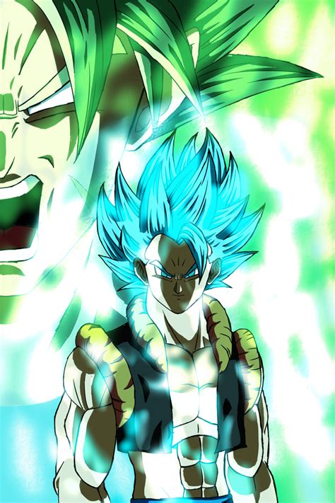 Gogeta And Broly Dragon Ball Super Broly Júnior Araújo Illustrations Art Street