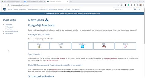 How To Install Postgres On Windows Database Star