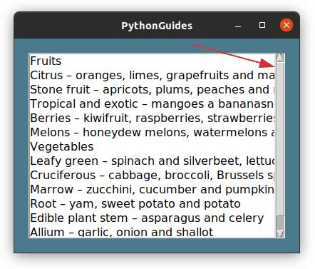 Python Tkinter Scrollbar How To Use Python Guides