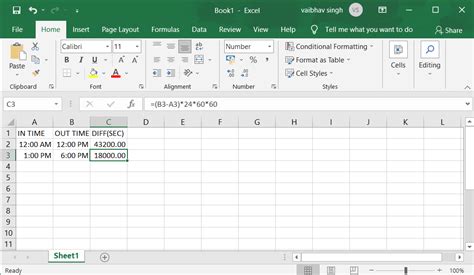 How To Calculate Time In Excel Step By Step Guide Geeksforgeeks