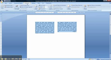 Como Dividir O Texto Em Duas Colunas No Word