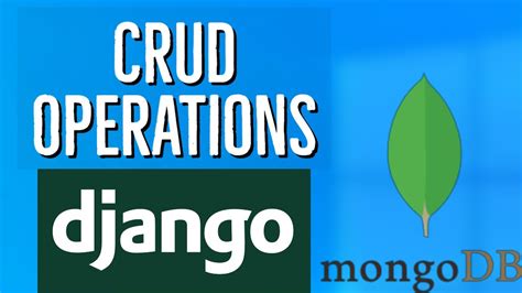 python django mongodb crud tutorial create read update delete