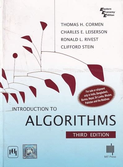 introduction to algorithms thomas h cormen charles e leiserson ronald l rivest