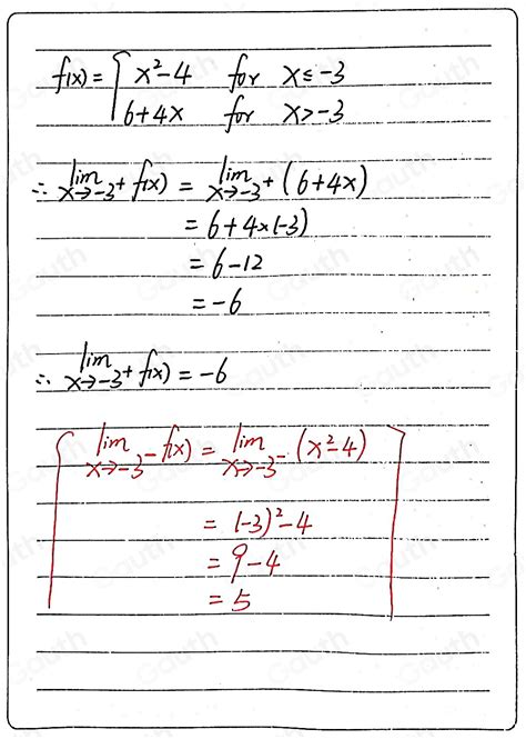 solved for the function f x shown below determine limlimits xto 3 f x f x beginarrayl x