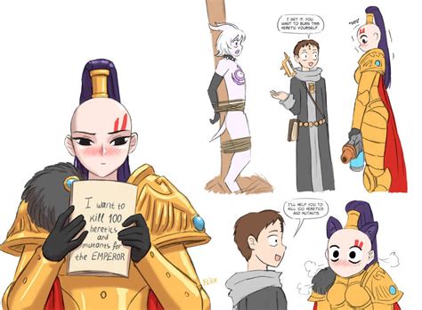 Sister San Is Bad At Communication By Flick The Thief On Deviantart Warhammer 40k Warhammer
