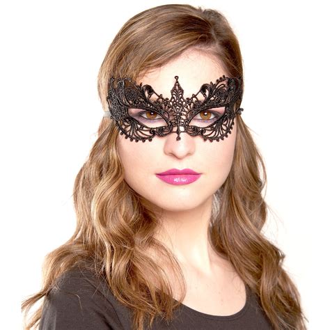 Masquerade Ball Masks Lace Sexy Venetian Masquerade Mask For Women Black