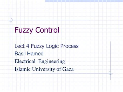 ppt fuzzy control powerpoint presentation free download id 2404997