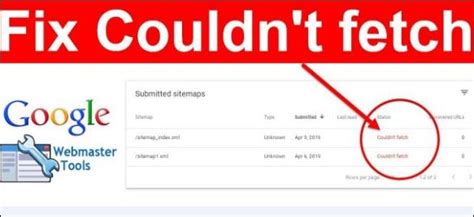 Sitemap Couldn T Fetch Google Search Console How To Fix M S G