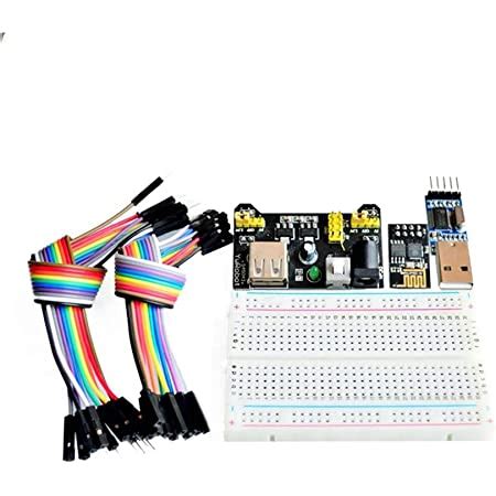 REES52 WiFi Test Kit ESP8266 WiFi Module CH340 Power Breadboard