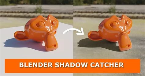 FOR BLENDER BEGINNERS How To Set Up A Shadow Catcher In Blender
