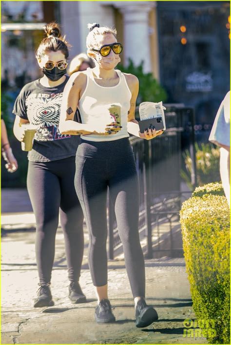 Miley Cyrus Goes Braless In See Through Tank Top While Running Errands Photo 4518913 Miley