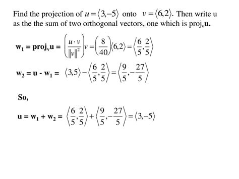 ppt 6 4 vectors and dot products powerpoint presentation free download id 3195426