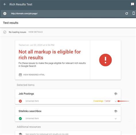 Handle Errors Warnings In A Testing Tool Schema Pro