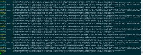 Transport Error While Dialing Dial Tcp Lookup Store On 127 0 0 11 53