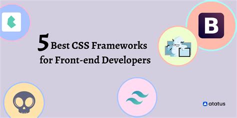 5 best css frameworks for front end developers
