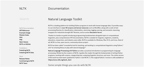 nltk natural language toolkit review powerful tools for text processing