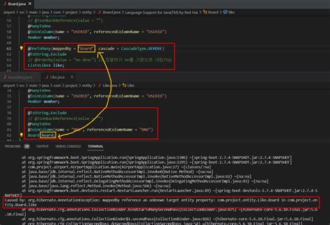 Caused By Org Hibernate Annotationexception Mappedby Reference An