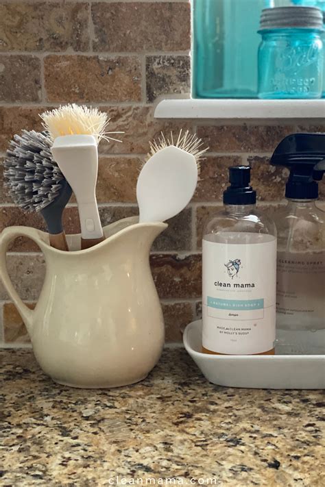Favorite Scrub Brushes How To Clean Them Clean Mama House Cleaning Tips Cleaning Organizing