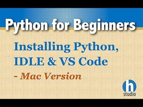 Installing Python Mac YouTube