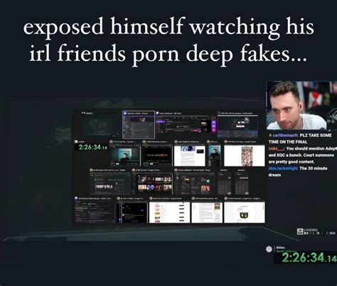 Zlily On Twitter Atrioc Exposed His 2nd Monitor By Accident On Stream Revealing A Deepfake