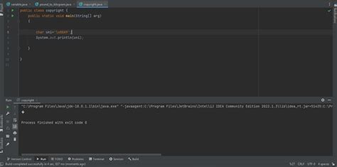 Java I Am Not Able To Use Unicode System In My Intellij IDE Stack