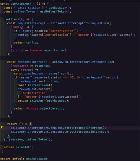 Session Next 14 Axios Interceptors For Refresh Token Using Next Auth New Problem Stack